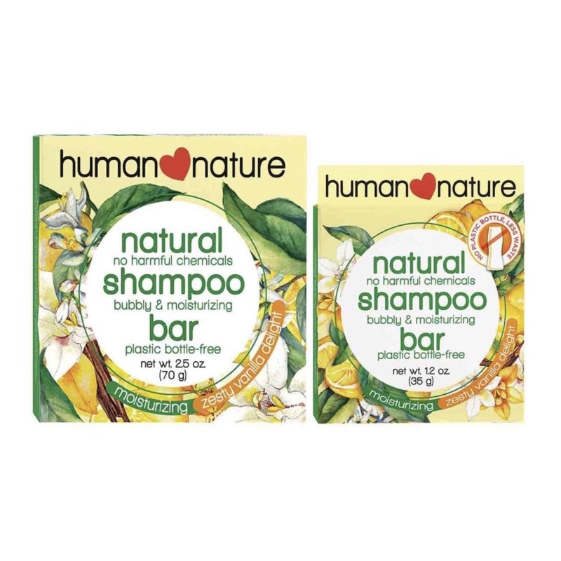 Human Nature Natural Shampoo Bar | Shopee Philippines