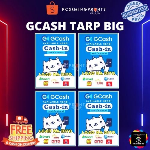 GCASH TARP BIG AVAIL HERE AFFORDABLE HIGH QUALITY TARPAULIN (NON ...