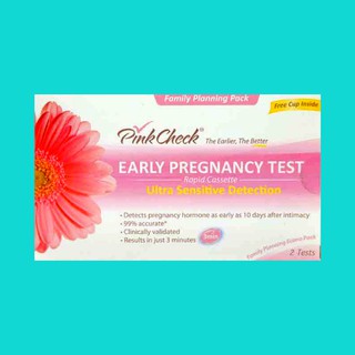 Pink Check Early Pregnancy Test Ultra Sensitive Detection 2 Tests ...