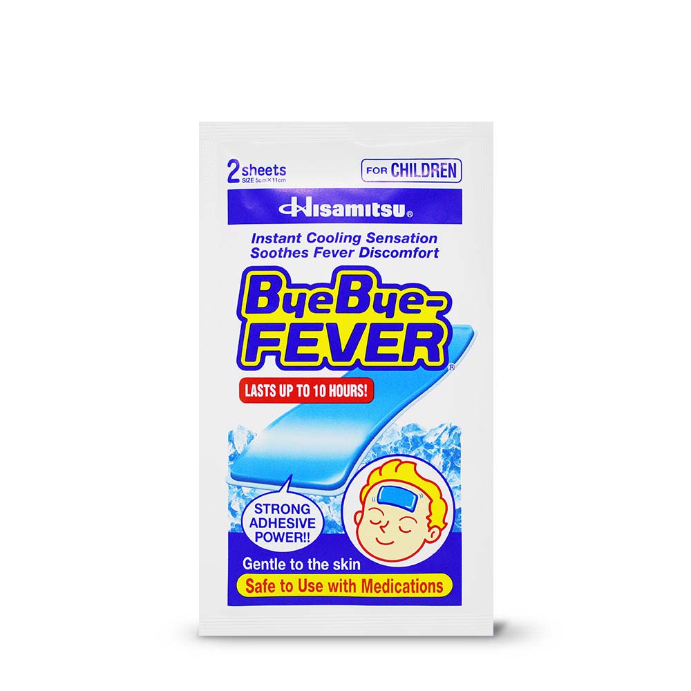 ByeBye-FEVER for Children (2 sheets) | Shopee Philippines