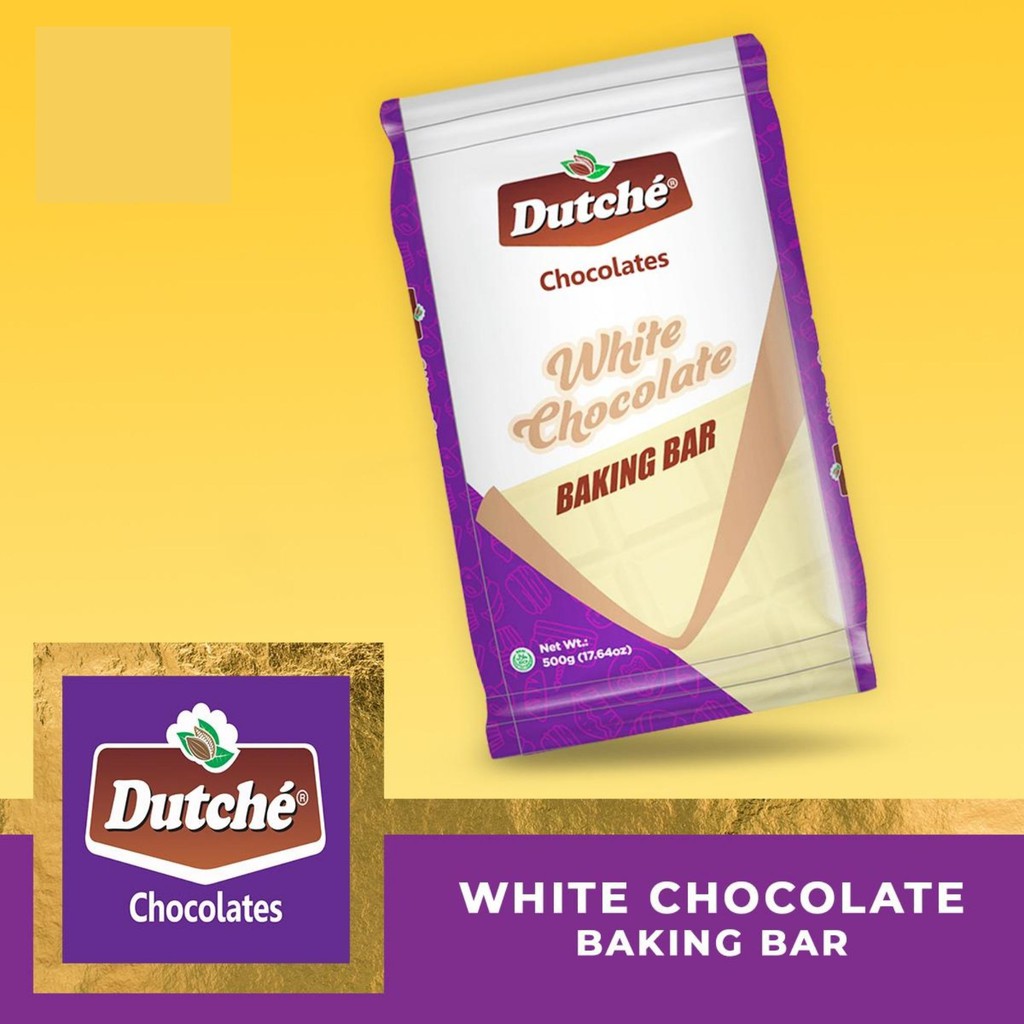Dutche White Chocolate Bar 500 Grams | Shopee Philippines