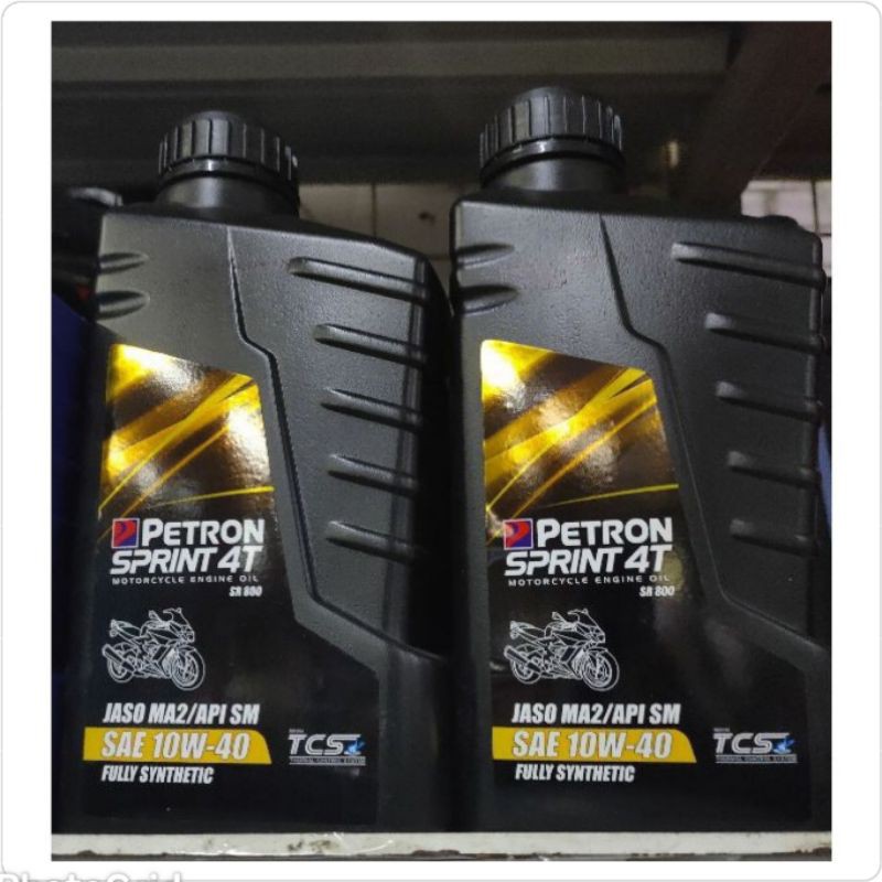 Petron Sprint 4T Engine Oil Fully Synthetic 1L SAE 10w-40 | Shopee ...
