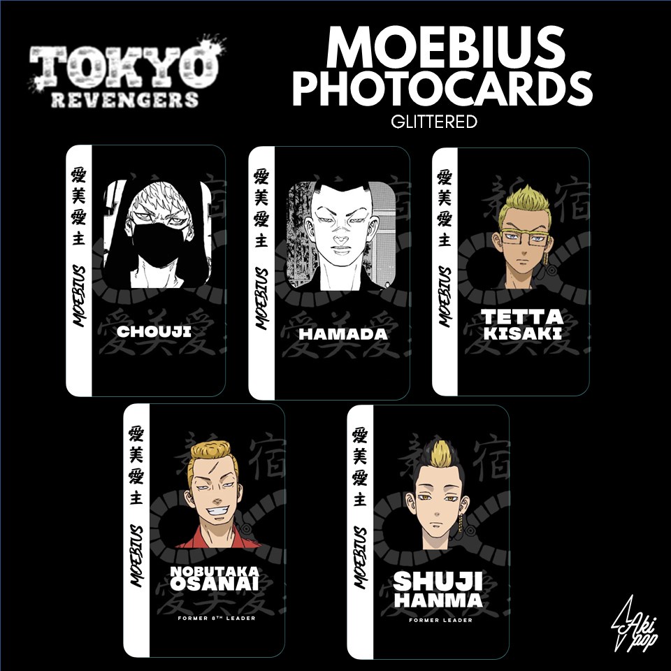 TOKYO REVENGERS Photocard MOEBIUS presyo ₱12