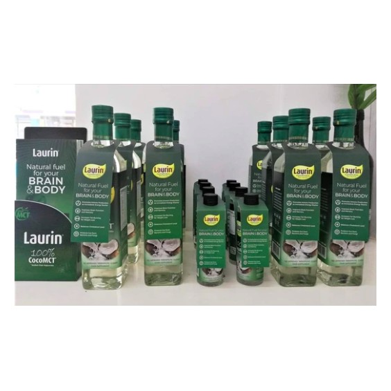 Laurin MCT 100% Coconut Oil (500 ml) | Shopee Philippines