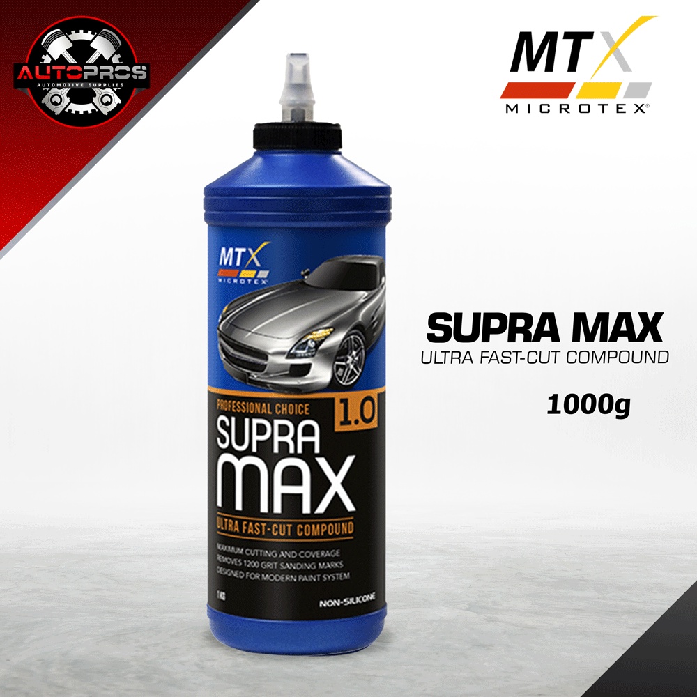 Microtex Car Care Auto Detailing Ultra Fast-Cut Compound SupraMAX 1000g ...