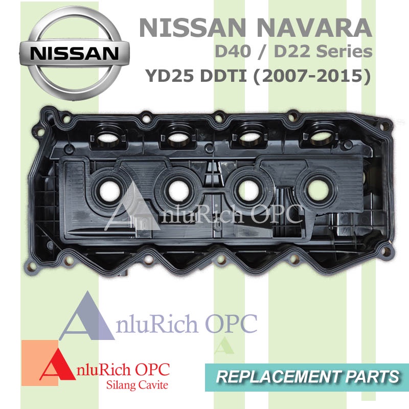 Engine Rocker Valve Cover Assembly Nissan Navara YD25 DDTI D40 / D22 ...