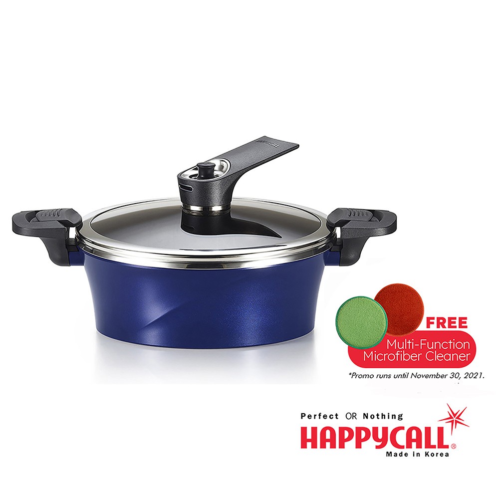 Happycall IH Vacuum Pot-Low 24cm 3.1L (Induction Cookware) | Shopee Philippines