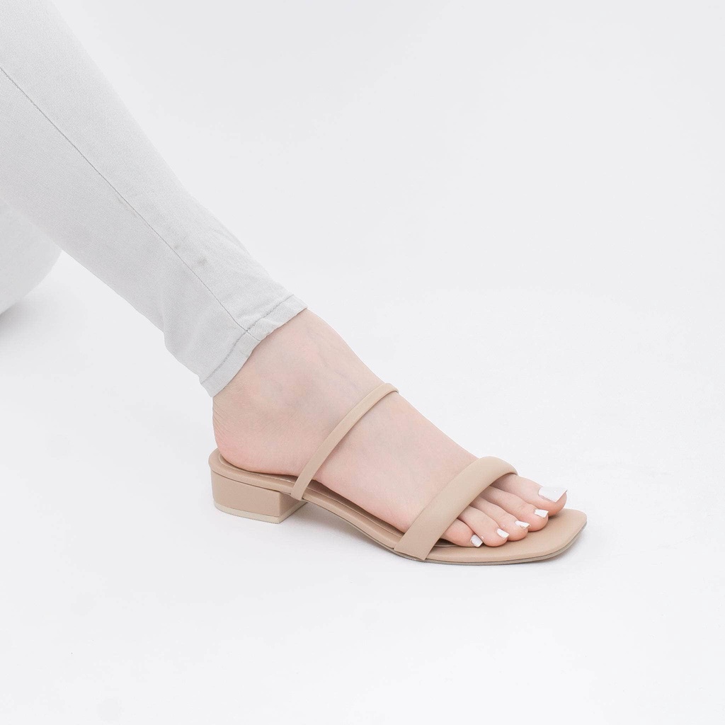 Aztrid Gwyneth Two Strap Women Block Heels Sandals | Shopee Philippines