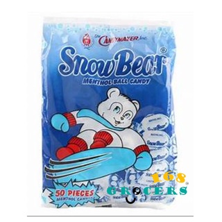 The Candymaker Snowbear Menthol Ball Candy 50pcs | Shopee Philippines