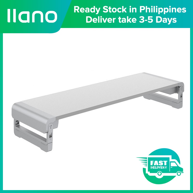 Llano Universal Computer Monitor Stand Aluminum Alloy Desktop Bracket ...