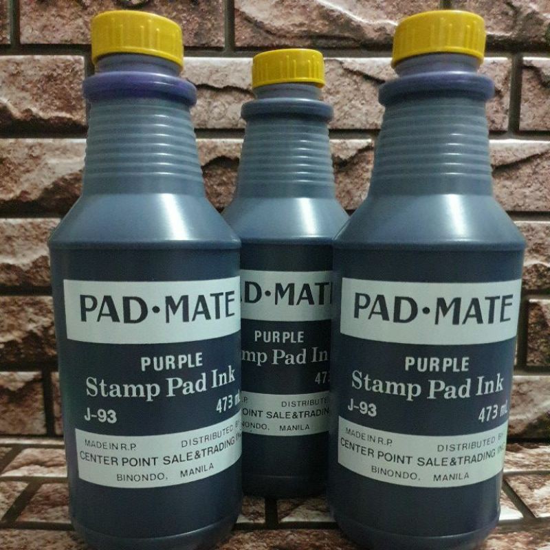 Pad Mate Stamp Pad Ink Purple 473ml | Shopee Philippines