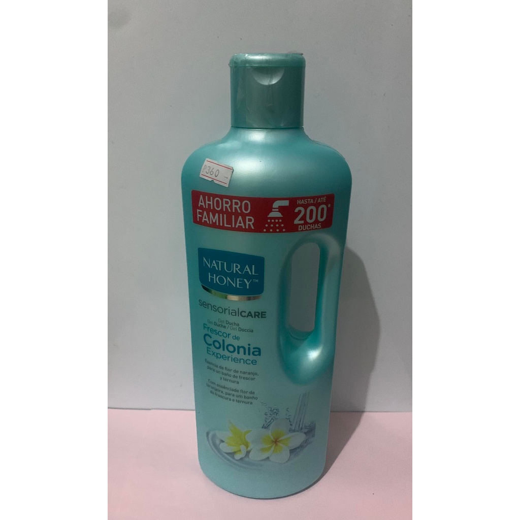 Natural Honey Cologne Freshness Shower Gel Body Wash 1.5L | Shopee ...