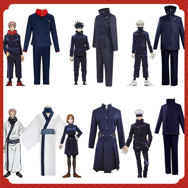 【Jujutsu Kaisen】2020 Anime Costumes Jujutsu Kaisen Yuji Itadori Cosplay ...