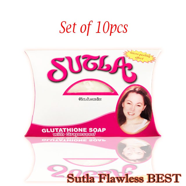10pcs Sutla Flawless Glutathion with Grapeseed 60g | Shopee Philippines