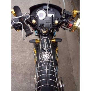 Raider 150 Carb Type PURE 304-Stainless Stepgrill (no bolts included ...