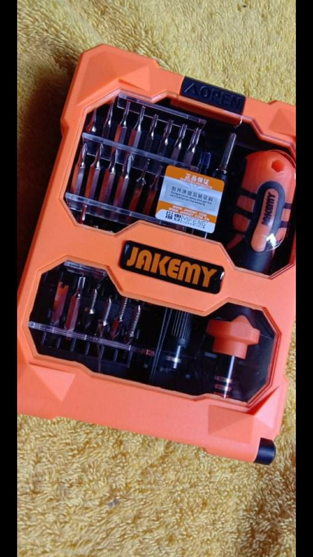 Retailmnl JAKEMY JM-8159 34 IN 1 Precision Multifunction Screw Driver ...