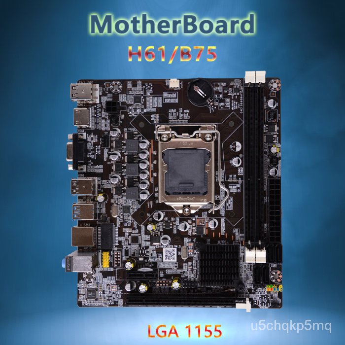 H61 B75 mATX Motherboard INTEL LGA 1155 Mainboard | Shopee Philippines