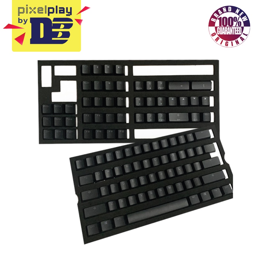 Ducky 108 Key Pbt Seamless Doubleshot Keycap Set Black Dksa108 ...