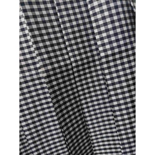 Uniform Palda / Skirt Black and White Checkered | Back / Round Pleats ...