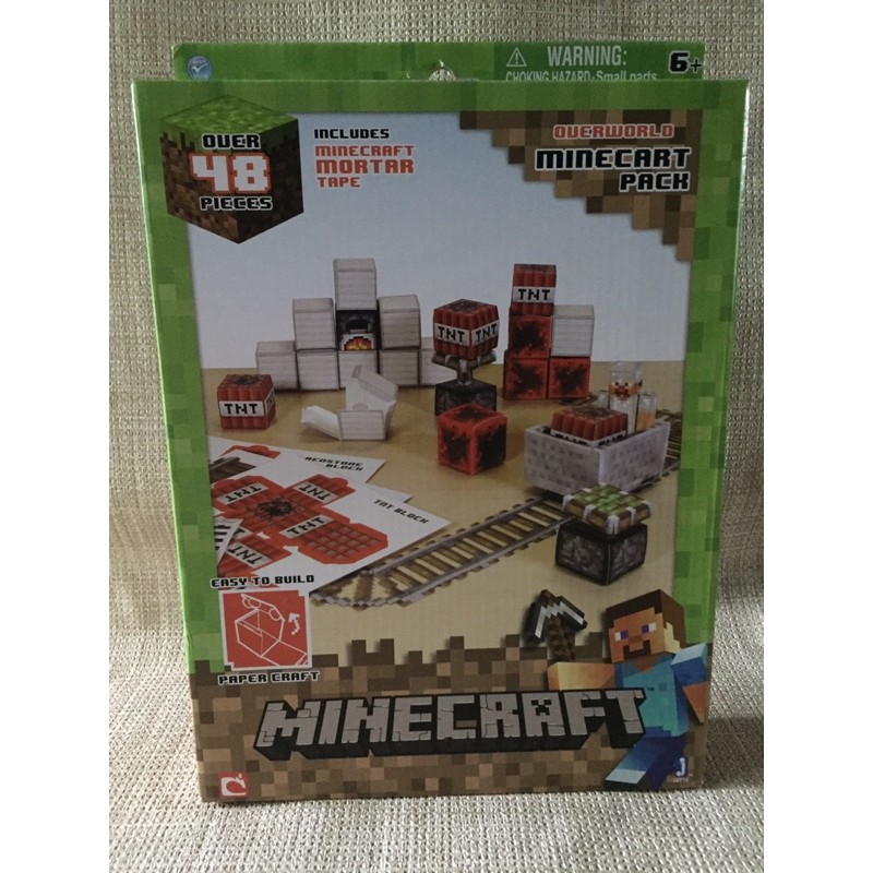 Minecraft Papercraft Steve With Iron Armor