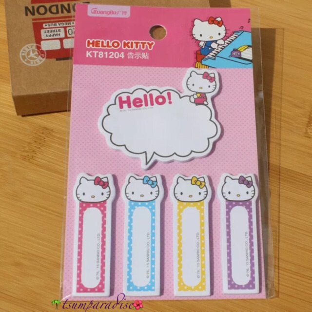 Hello Kitty Sticky Notes | Shopee Philippines
