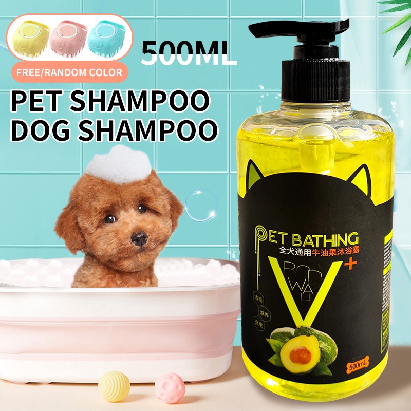 Pet Shampoo Dog Shampoo Deodorant Antibacterial Lice Anti-mites 500ML ...