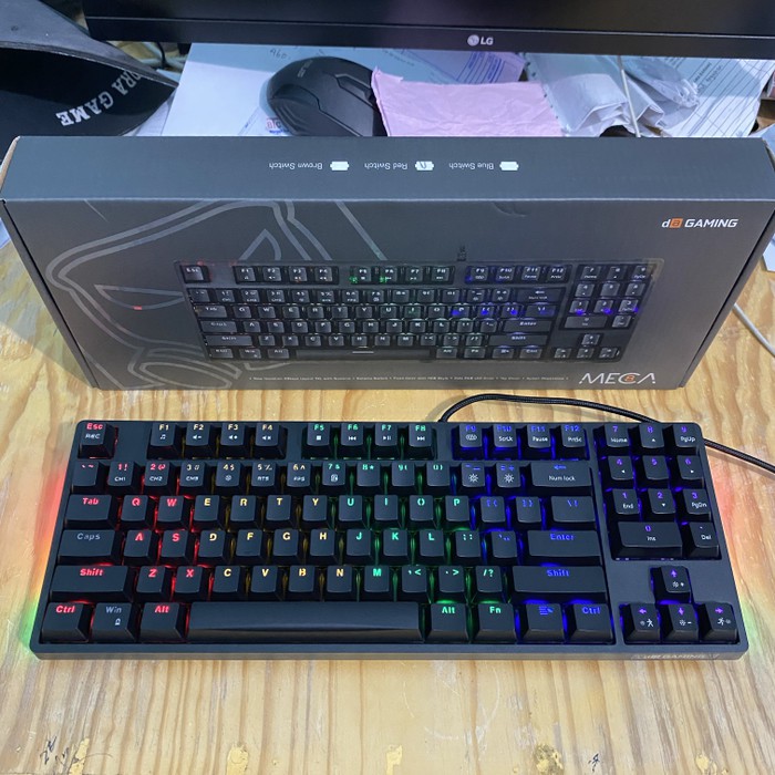 Digital Alliance MECA 8 TKL Mechanical Gaming Keyboard | Shopee Philippines