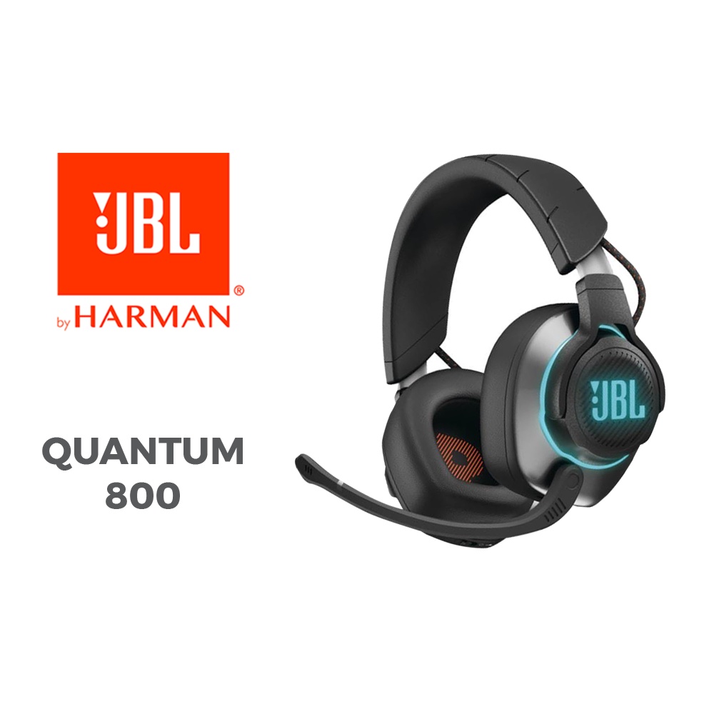 JBL Quantum 800 Wireless Gaming Headset with Active Noise Cancelling ...