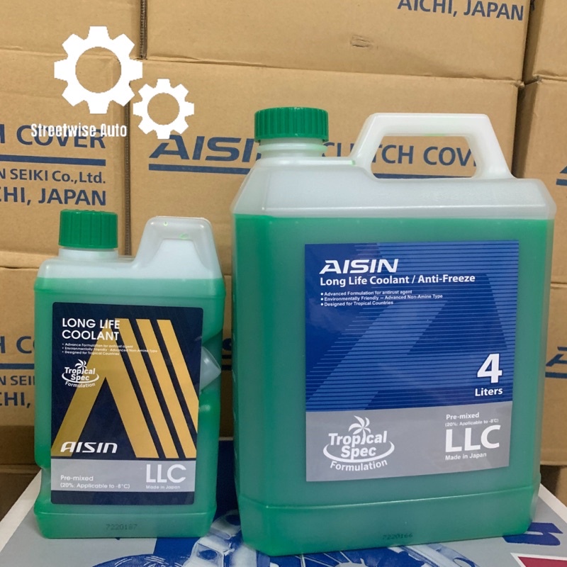 Aisin Long Life Coolant antifreeze green 1 liter 1 gallon genuine ...