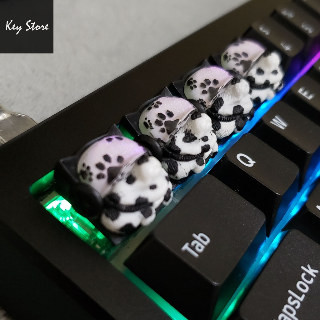 Mechanical keyboard button artisan keycap sirius color 101 pimples ...