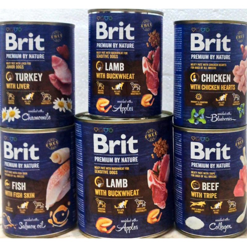 Brit Premium by Nature 400g Dog Wet Food | Shopee Philippines
