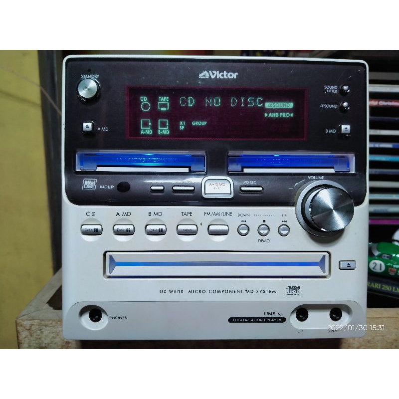 Stereo Component Mini Component Victor Micro Component Japan | Shopee ...