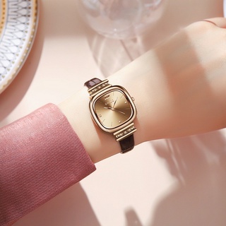 OUKJ Small Square Watches Simple Korean Version Versatile Exquisite ...