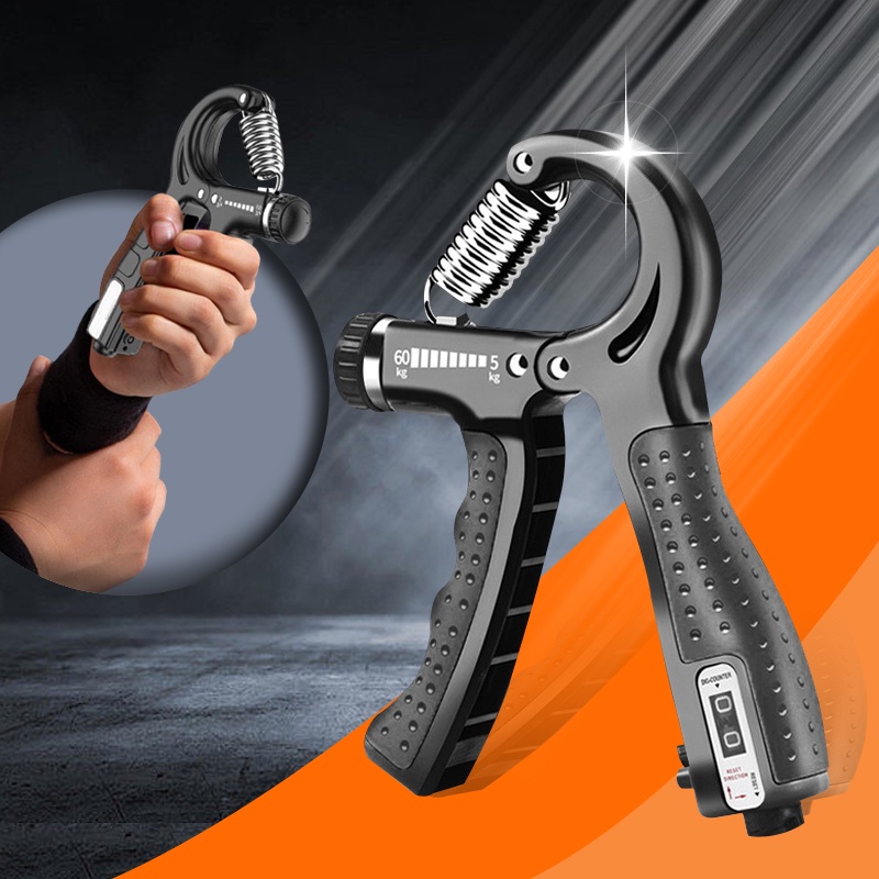 Hand Grip Adjustable Resistance Gripper Wrist Arm Finger Forearm ...
