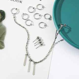 seng Attractive Miyamura Izumi Anime Horimiya Earrings Lip Chain Rings ...