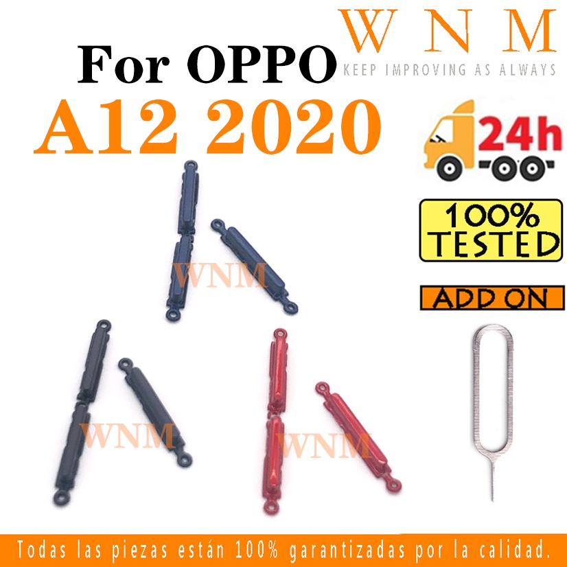 Power button For OPPO A12 2020 Power Volume Side Button Keys button on ...