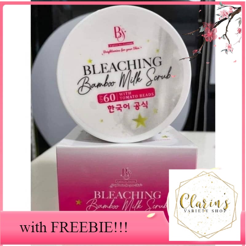 Brightest SKin Bleaching Scrub with FREEBIE | Shopee Philippines