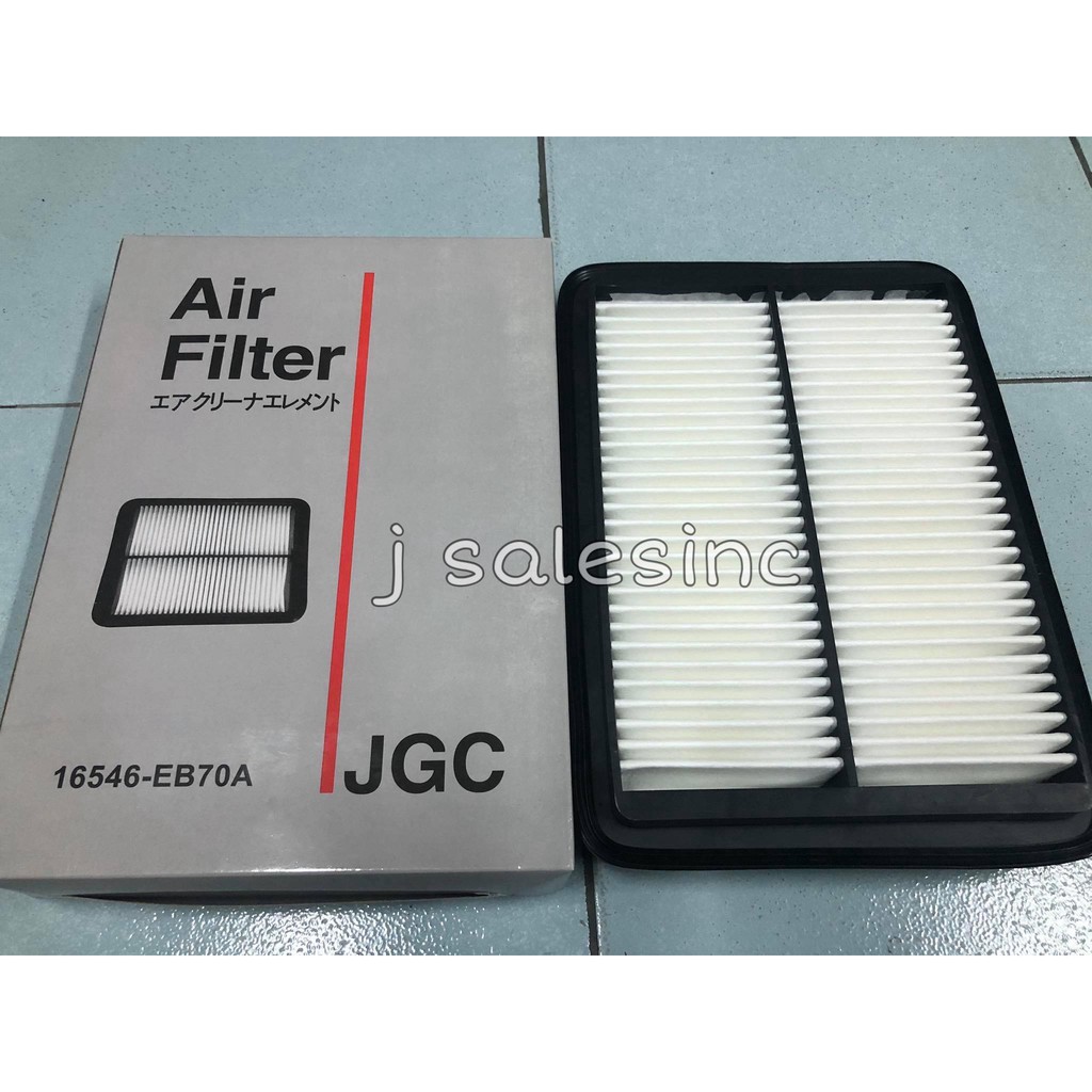 Genuine JGC AIR FILTER for Nissan Navara 2008-2014 (16546-EB70A ...