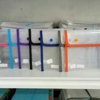 Seagull Plastic envelope with piping A5 = fits half size of a4/short ...