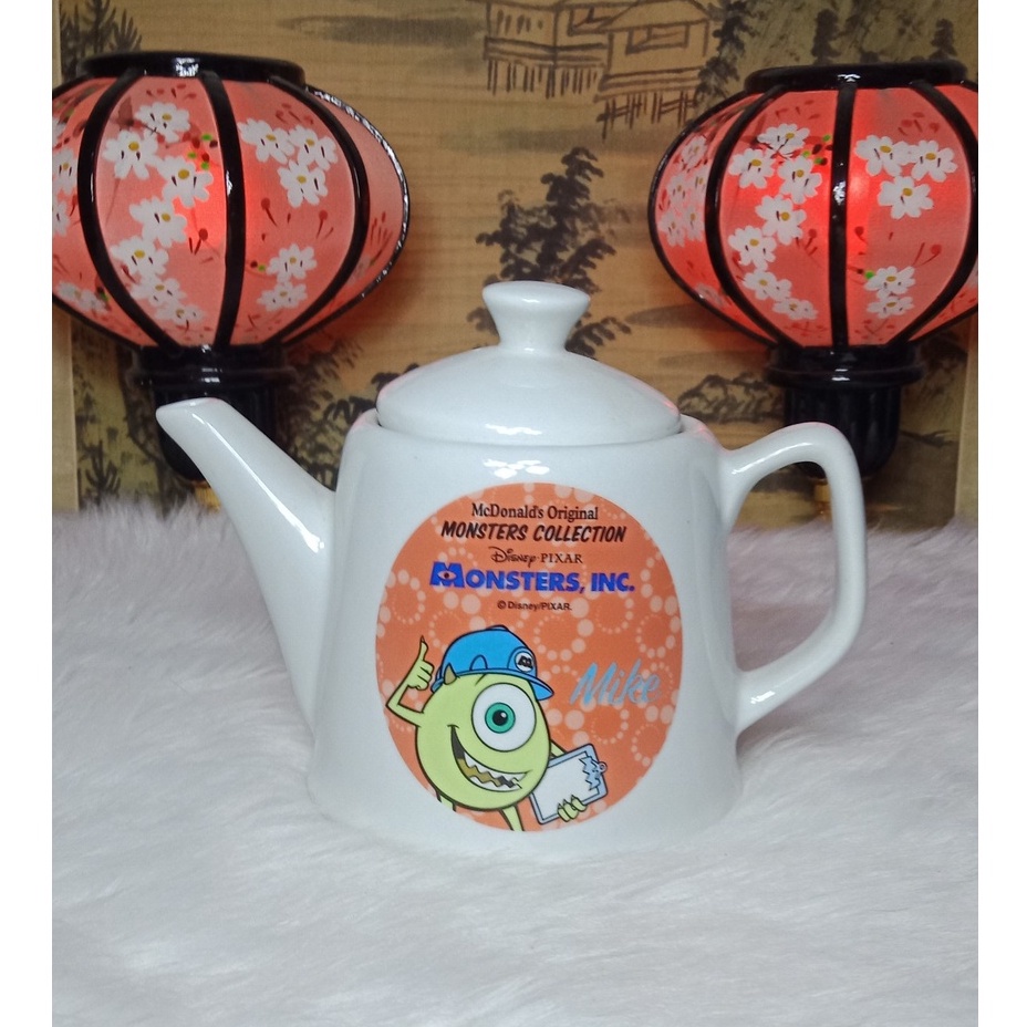 DISNEY PIXAR MONSTER UNIVERSITY CERAMIC TEAPOT COLLECTIBLE - JAPAN ...