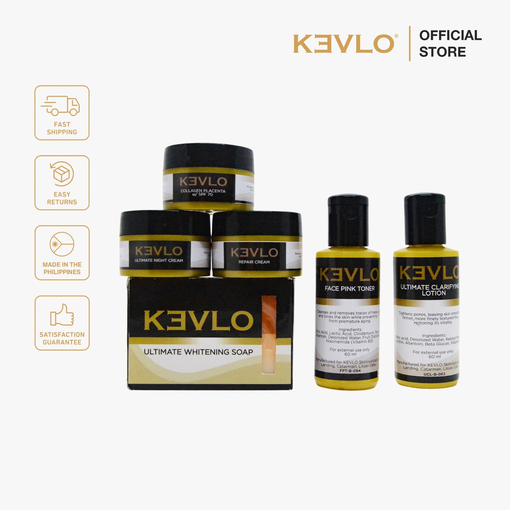 KEVLO Facial Starter Set | Shopee Philippines
