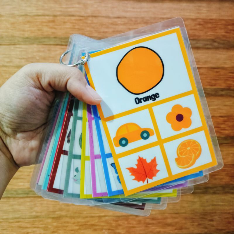 colors flashcards laminated | Shopee Philippines