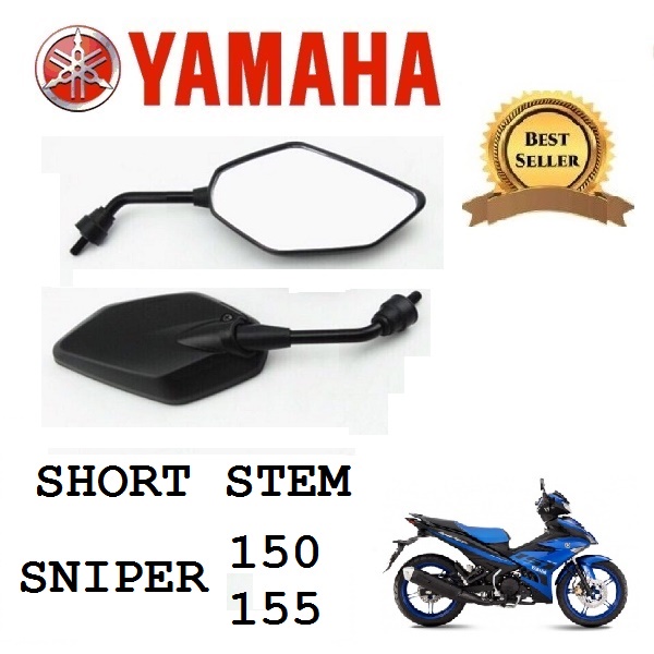 YAMAHA SNIPER 150 155 SIDE Mirror DAHON Motorcycle SHORT STEM stock ...