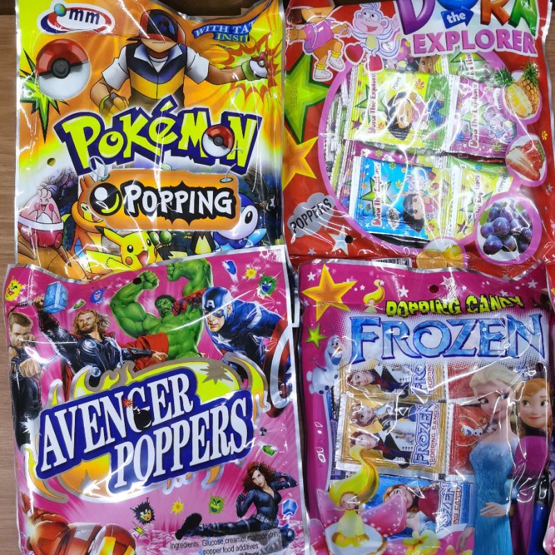 Assorted Popping candy 24pcs | Shopee Philippines