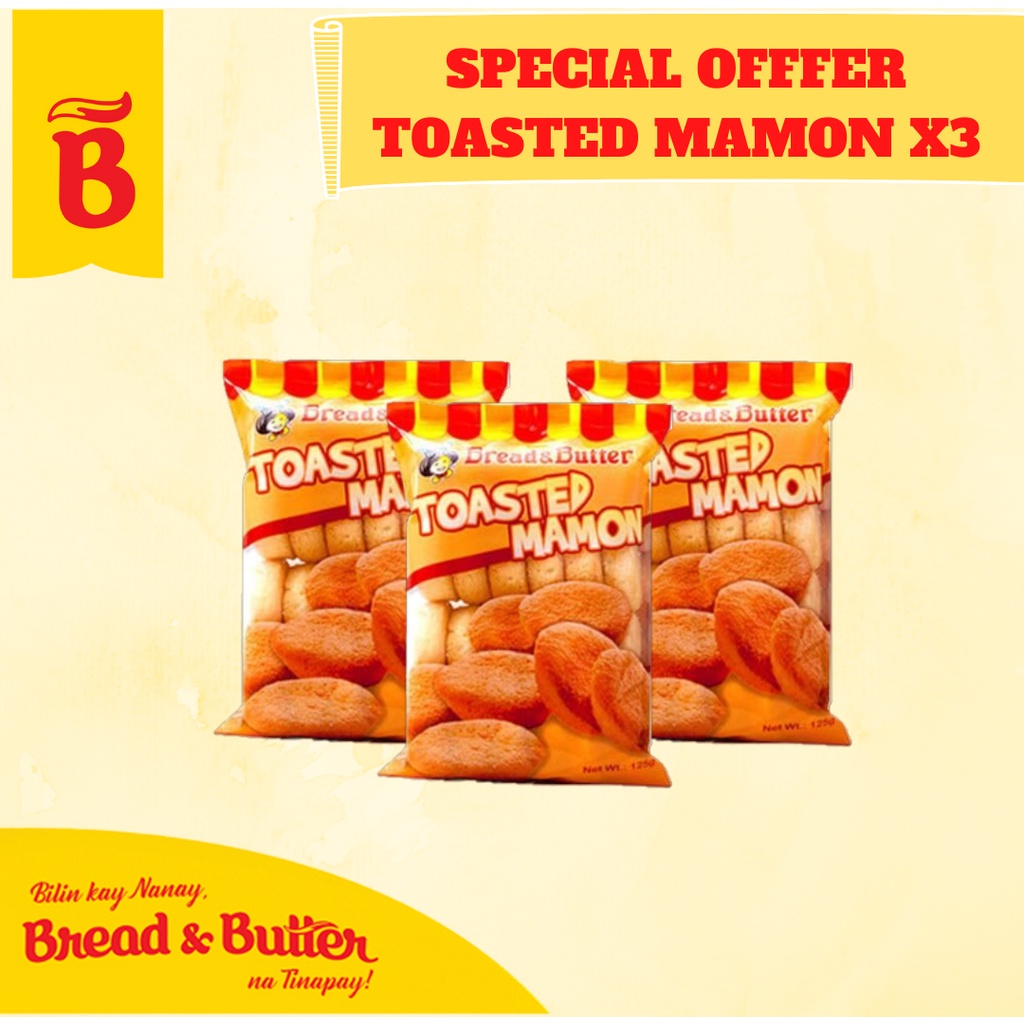 Bread & Butter - Toasted Mamon Special Bundle | Shopee Philippines