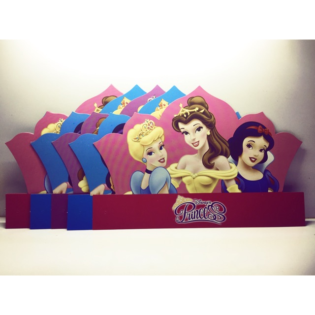 Disney Princess Party Hats (10 pcs/assorted colors) | Shopee Philippines