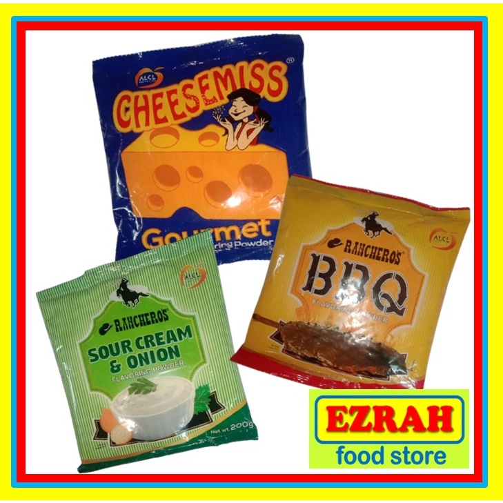 Cheese Powder / BBQ Powder / Sour Cream Powder 200g Pack | Shopee ...