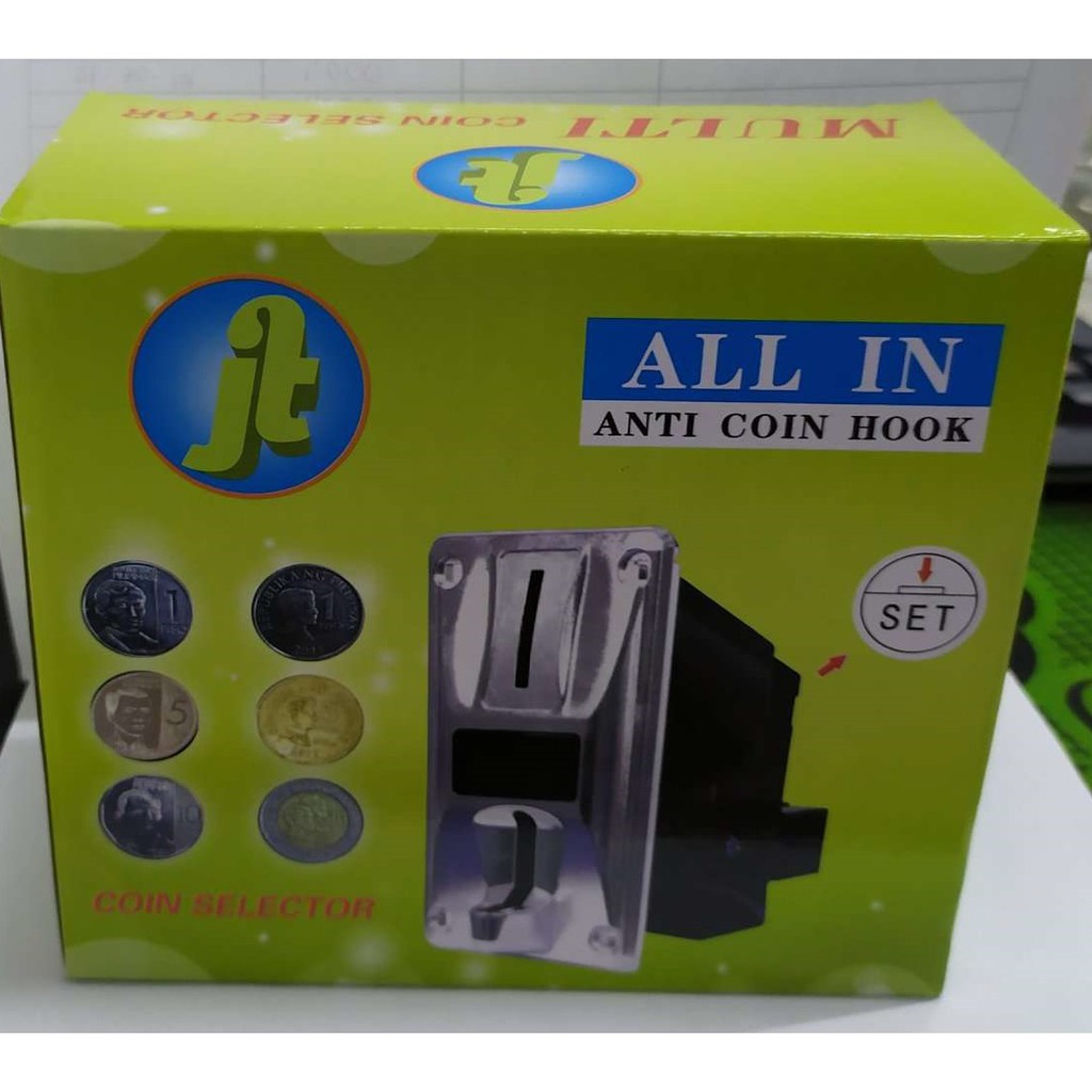 JT UNIVERSAL COIN SLOT WITH ANTI COIN HOOK | Shopee Philippines