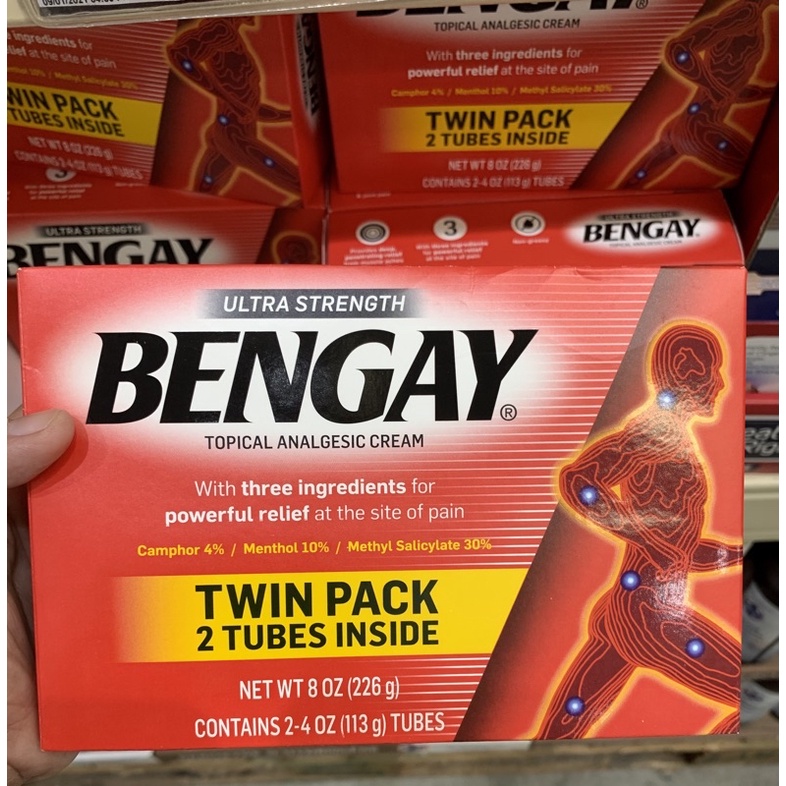 Bengay Ultra Strength Twin Pack 226g | Shopee Philippines