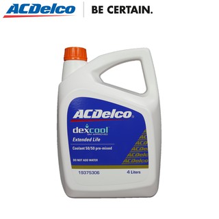 ACDelco Dex-Cool Pre-Mix Coolant 50/50 Dexcool - Orange Coolant ...